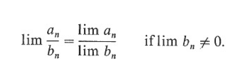 Solved lim(an + b.)-lim a, + lim b n THEOREM 3. Let | Chegg.com