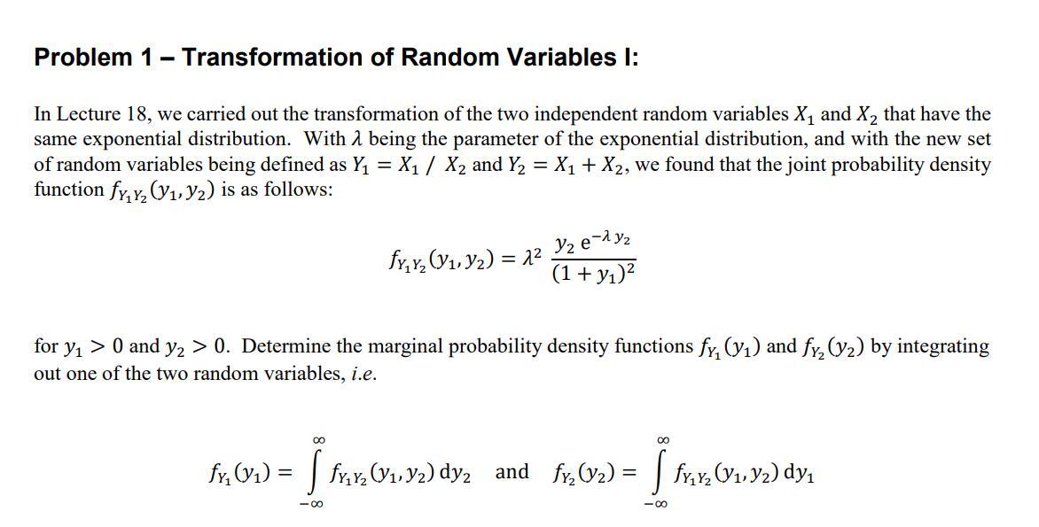 Solved In Lecture 18, we carried out the transformation of | Chegg.com