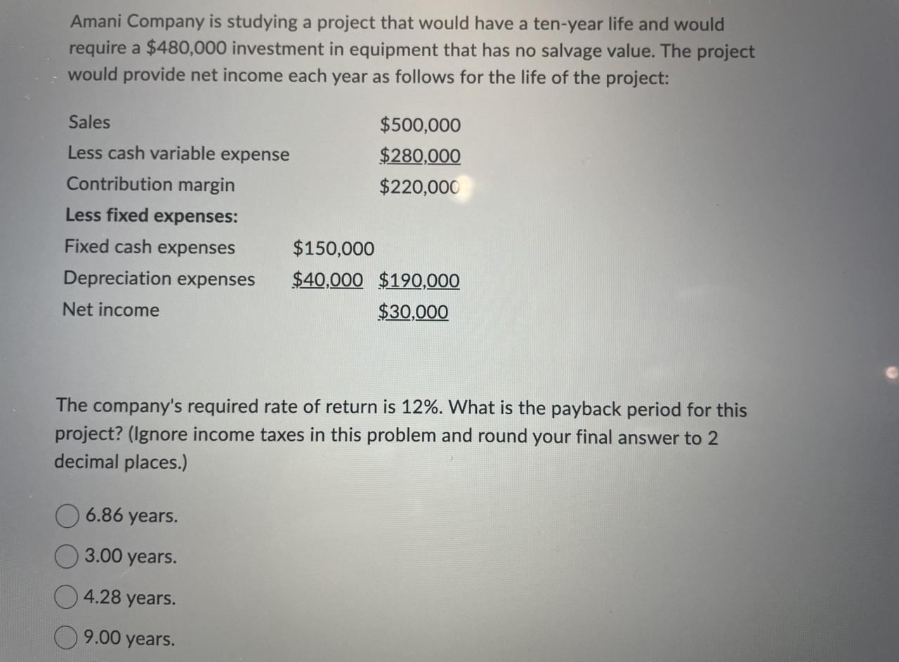 Solved Sales and average operating assets for Company P and | Chegg.com