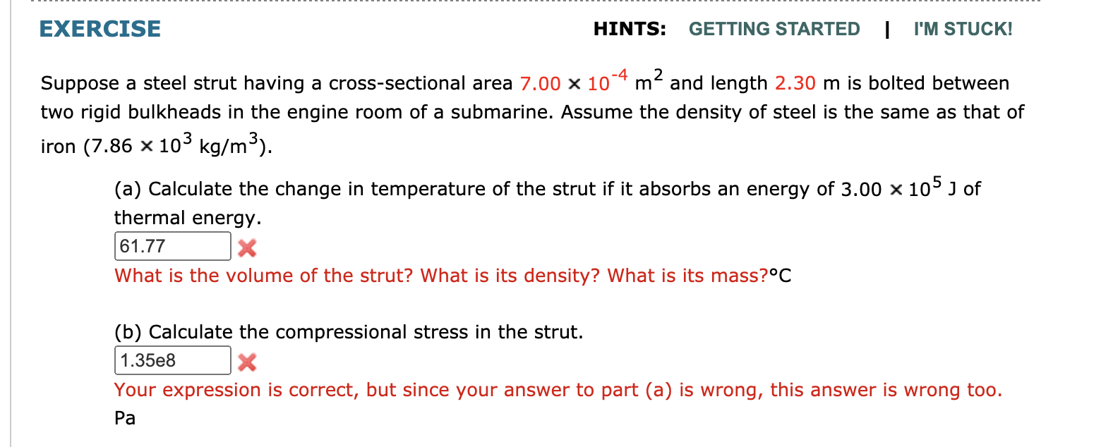Solved EXERCISE HINTS: GETTING STARTED | I'M STUCK! Suppose | Chegg.com