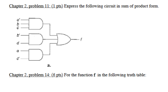 Solved Chapter 2, problem 11: (1 pts) Express the following | Chegg.com
