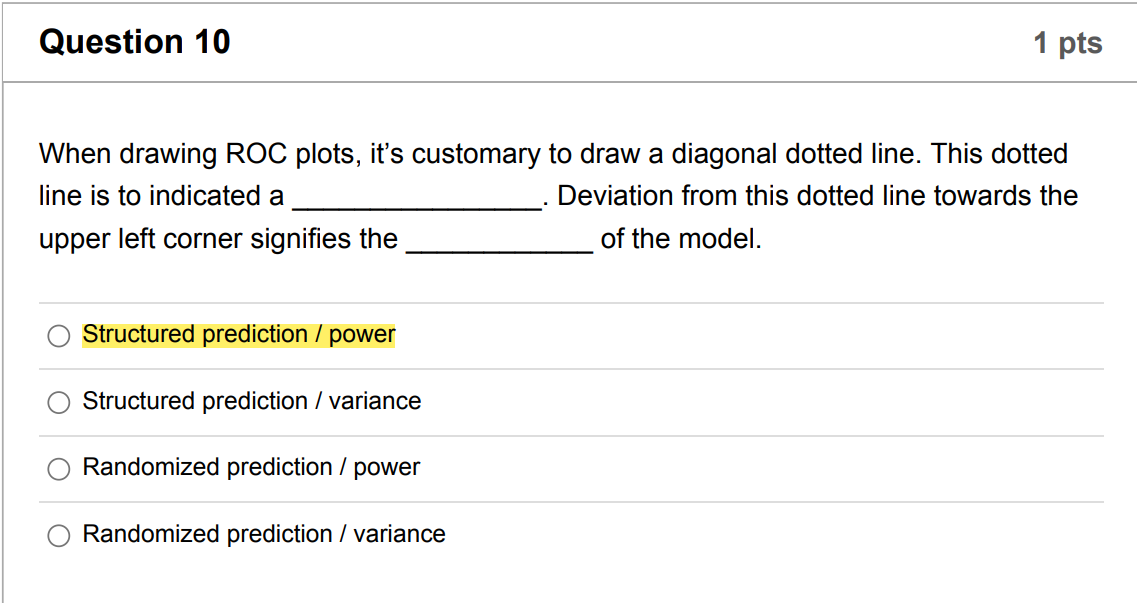 Solved When drawing ROC plots, it's customary to draw a | Chegg.com