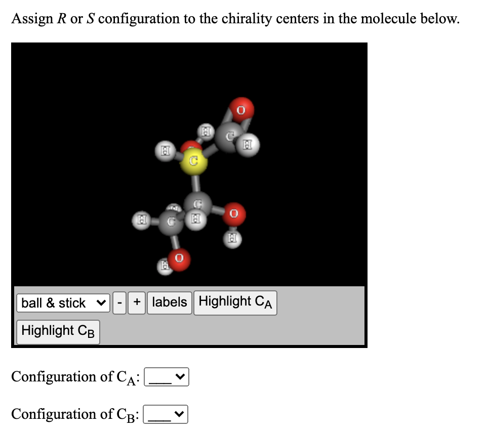 Solved Assign R or S configuration to the chirality centers | Chegg.com