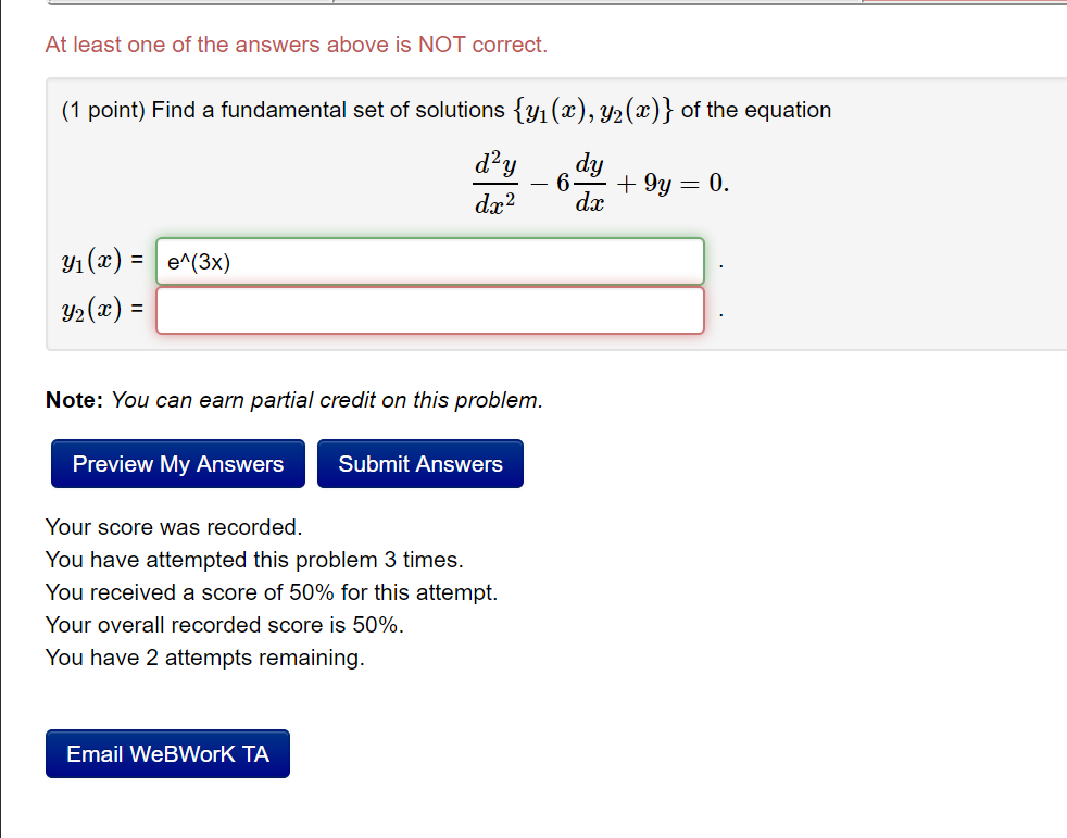 Solved Find a fundamental set of solutions {y1(x),y2(x)} of | Chegg.com