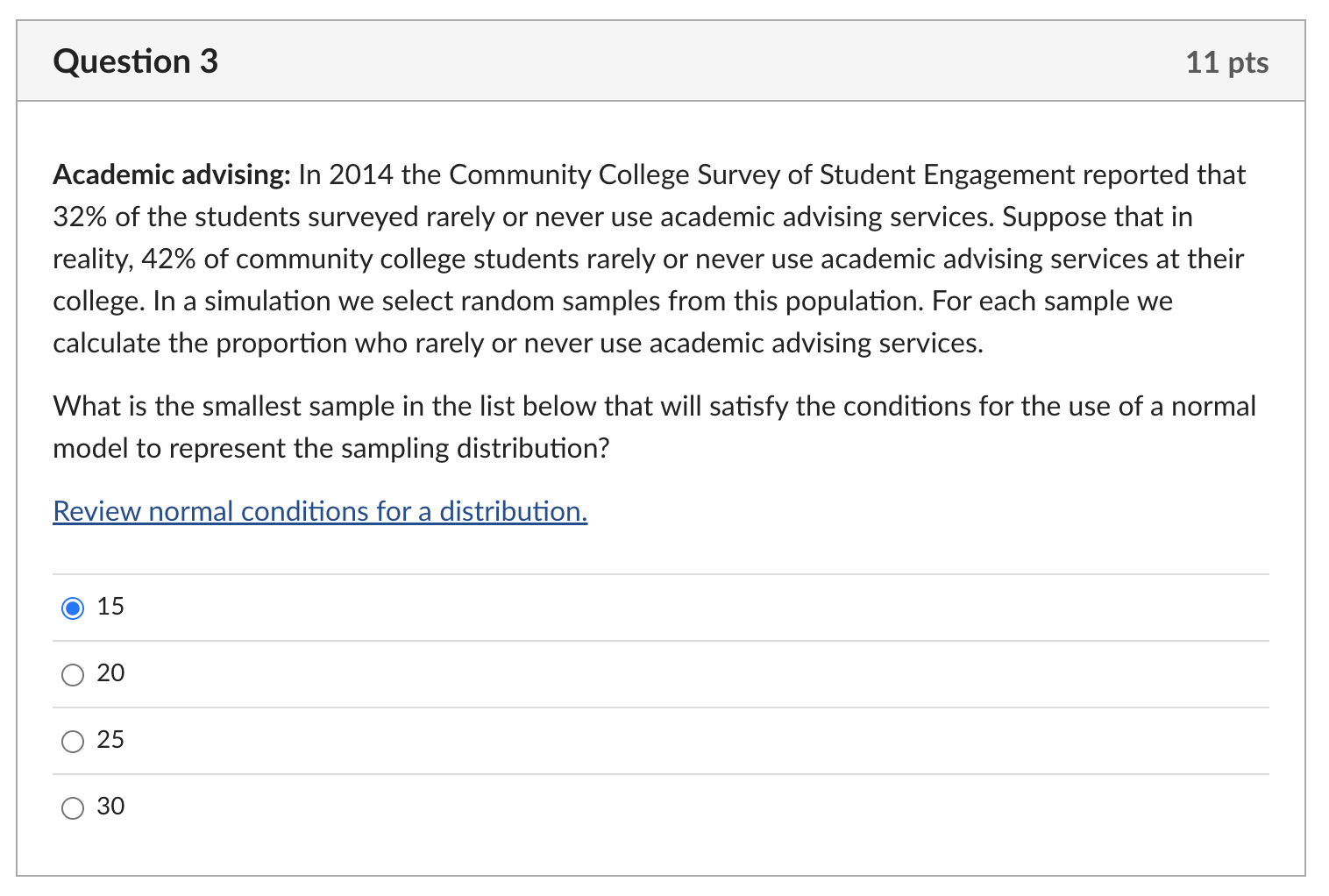 Solved Academic advising: In 2014 the Community College | Chegg.com