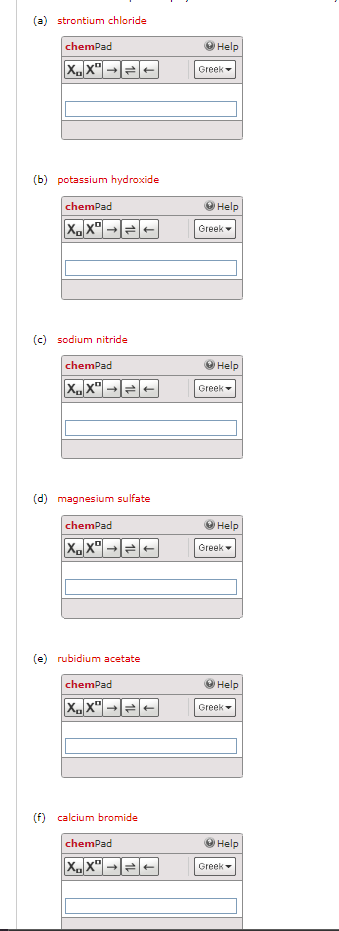 Solved Predict the formula for each ionic compound. (Recall | Chegg.com