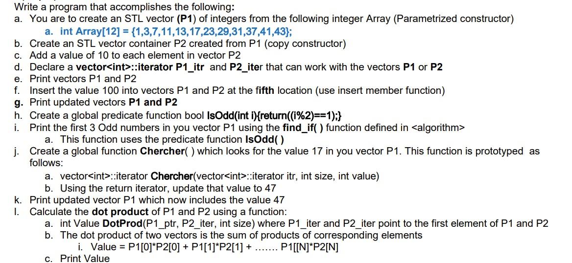 Solved Write A Program That Accomplishes The Following A 