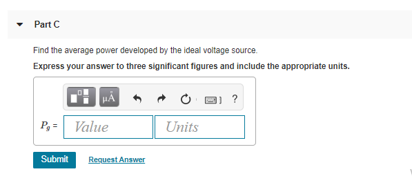 Solved Part A The h parameters for the two-port amplifier | Chegg.com