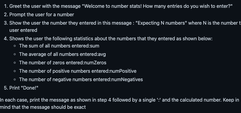 Solved 1. Greet the user with the message "Welcome to number | Chegg.com