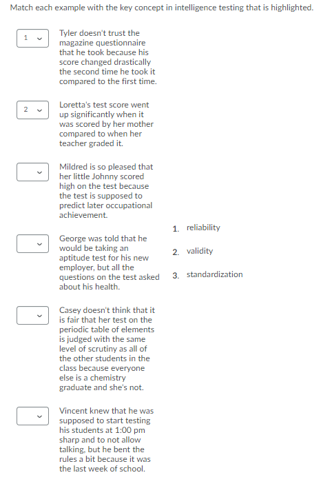 Solved Match each example with the key concept in | Chegg.com