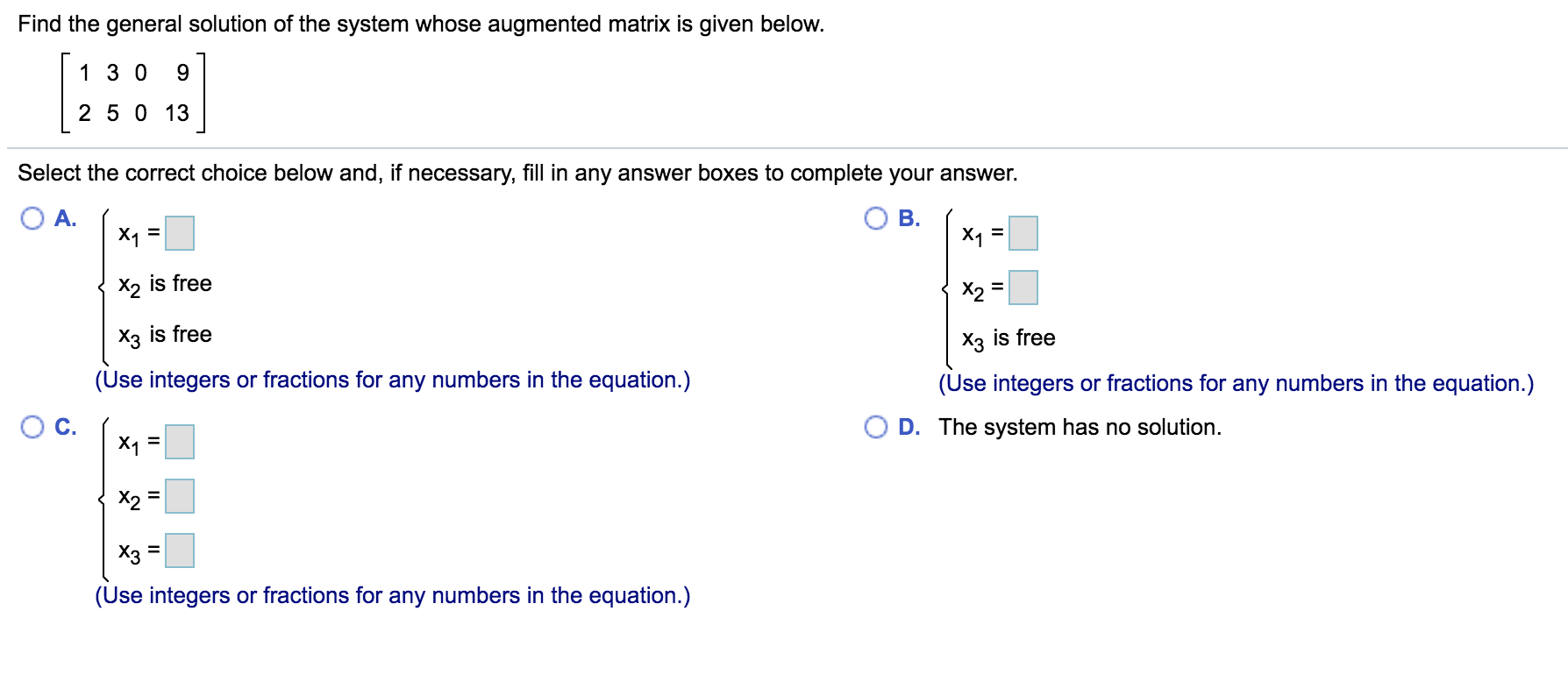 Solved Find the general solution of the system whose | Chegg.com