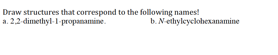 Solved Draw structures that correspond to the following | Chegg.com