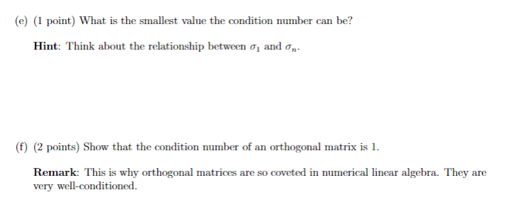 Solved ( 12 points total) Let A∈Rm×n be a full rank matrix | Chegg.com
