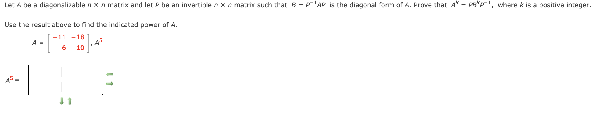Solved Let A be a diagonalizable n×n matrix and let P be an | Chegg.com