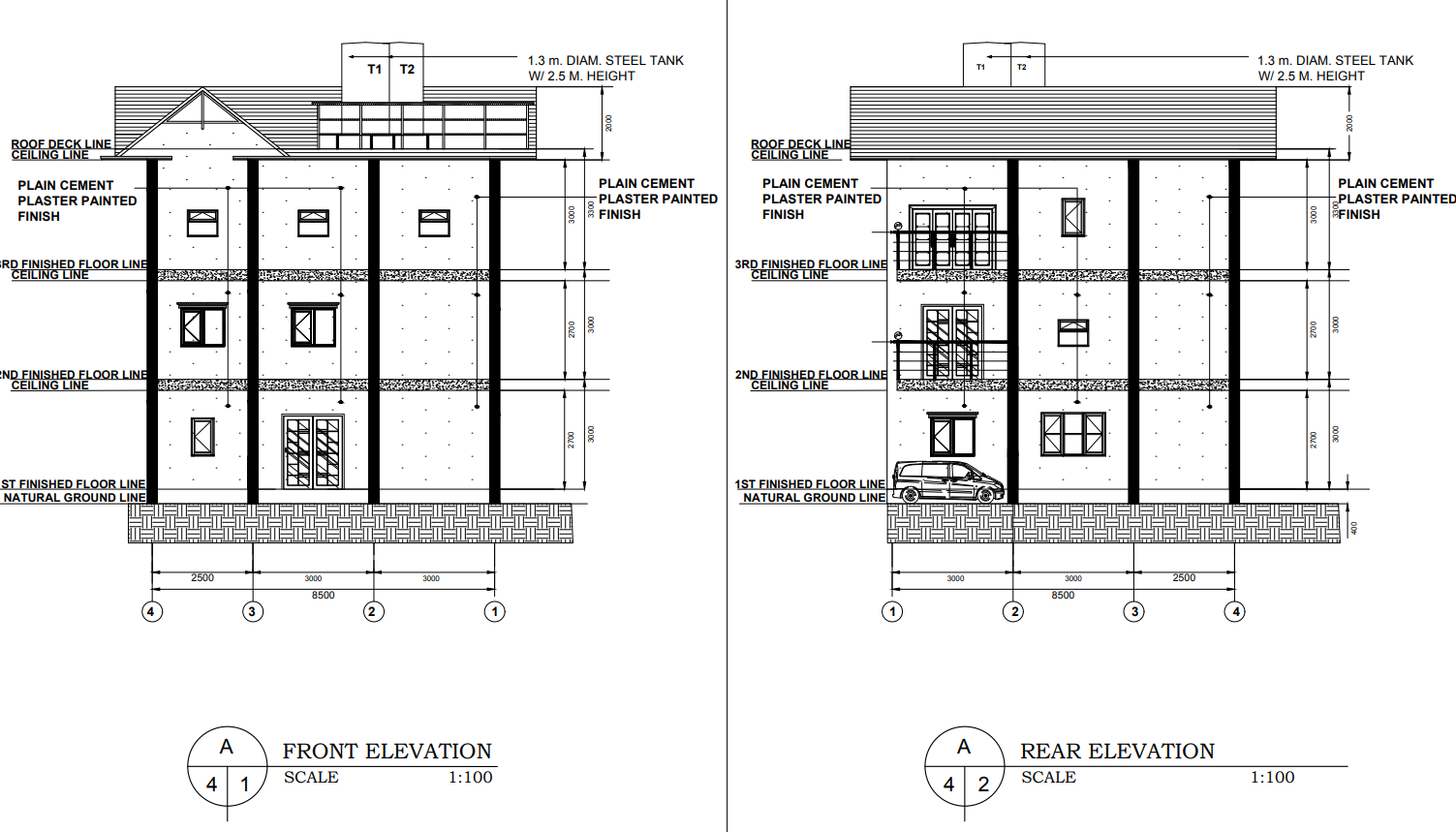 Draw either an isometric or perspective view plan of | Chegg.com