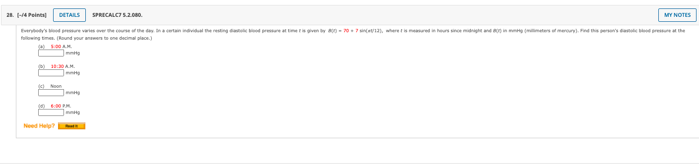 Solved 27. (-/5 Points] DETAILS SPRECALC7 5.2.066. Find the | Chegg.com