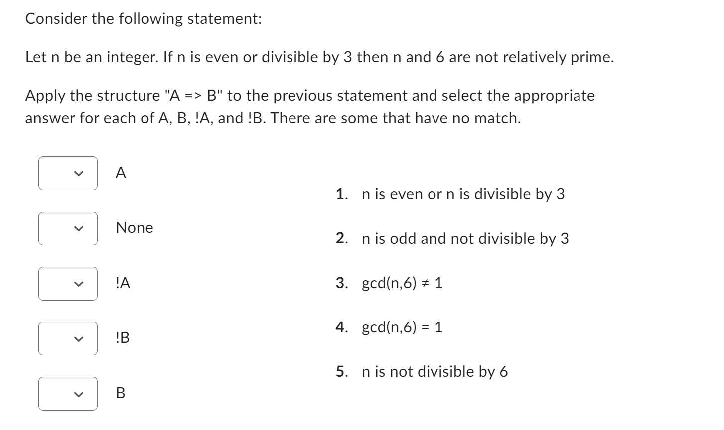 Solved Consider the following statement: Let n be an | Chegg.com