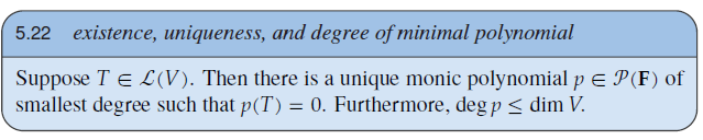 Solved 5.22 existence, uniqueness, and degree of minimal | Chegg.com