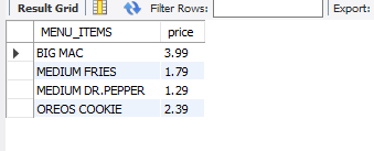 Solved How do I get my table to print out a total of my | Chegg.com