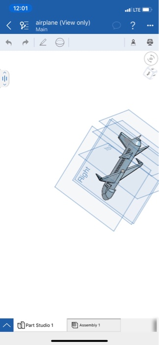 Solved I need help designing airplane on Onshape) for my | Chegg.com