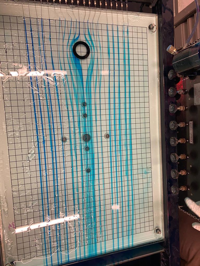 Solved Visualisation of laminar flow around objects | Chegg.com