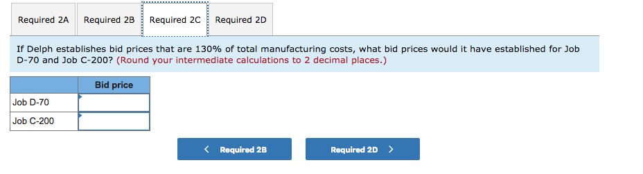 Solved Required 2A Required 2B Required 2C Required 2D | Chegg.com