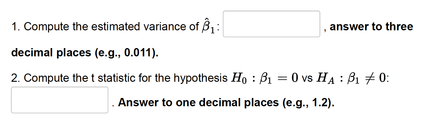 Solved The sample statistics for x={xi} and y={yi} are: | Chegg.com