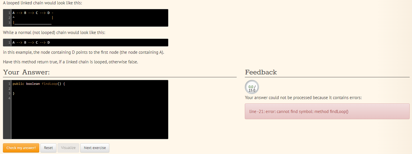 Solved X788: Detect Loop In Linked Chain Consider the | Chegg.com