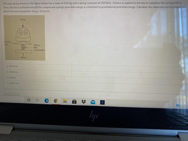 Solved The diagram below shows a graph of force vs. stretch | Chegg.com