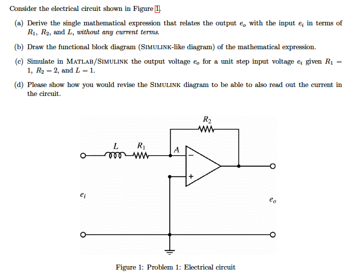 Solved Consider the electrical circuit shown in Figure 11 | Chegg.com