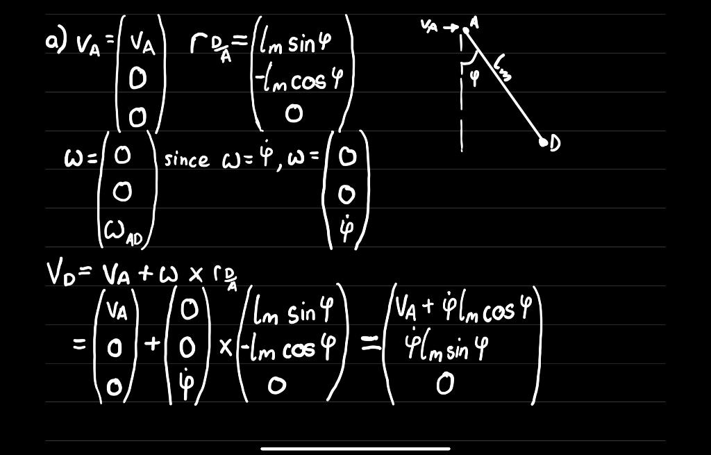 Solved need to find absolute velocity, not sure if where to | Chegg.com