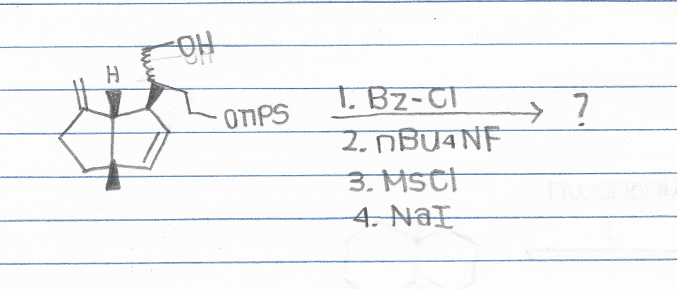 Solved 2. MBUANF 1. Bz-Cl → ? 3. MSCl 4. NaI | Chegg.com