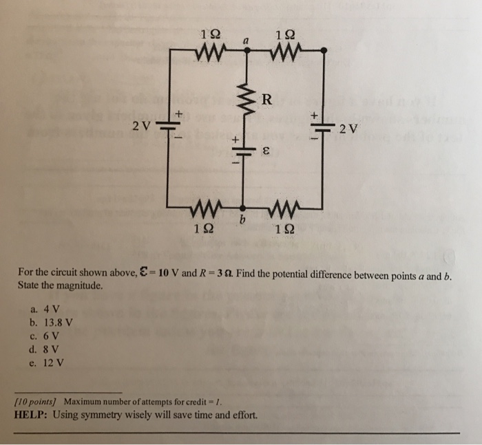 Solved The Following Questions Refer To The Circuit, 56% OFF Solved The Following Questions Refer To The Circuit, 56% OFF