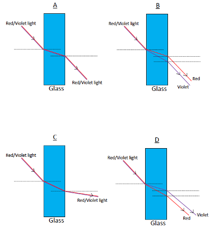 Solved The figure (Fig 14.2) shows a single beam of light | Chegg.com