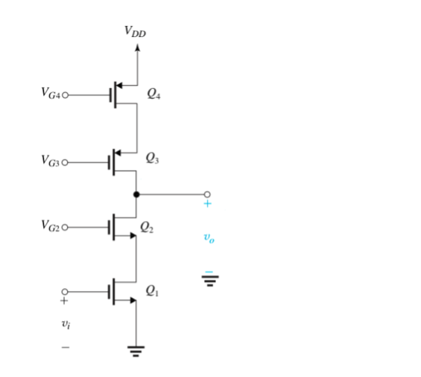Solved Question 2 25 points Save Answer The cascode | Chegg.com