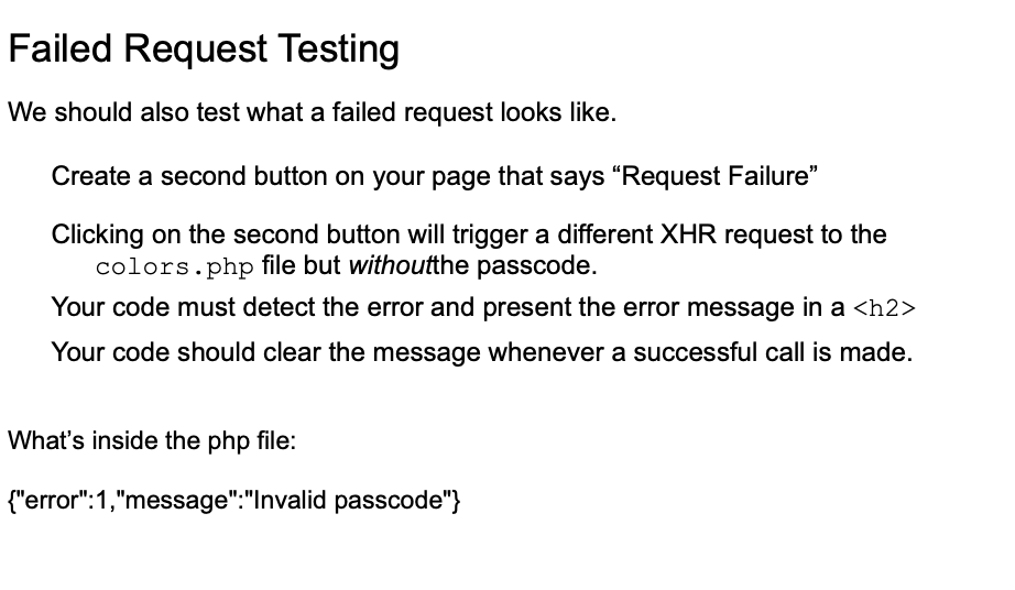 Remote Calls and XHR The goal of this assignment | Chegg.com