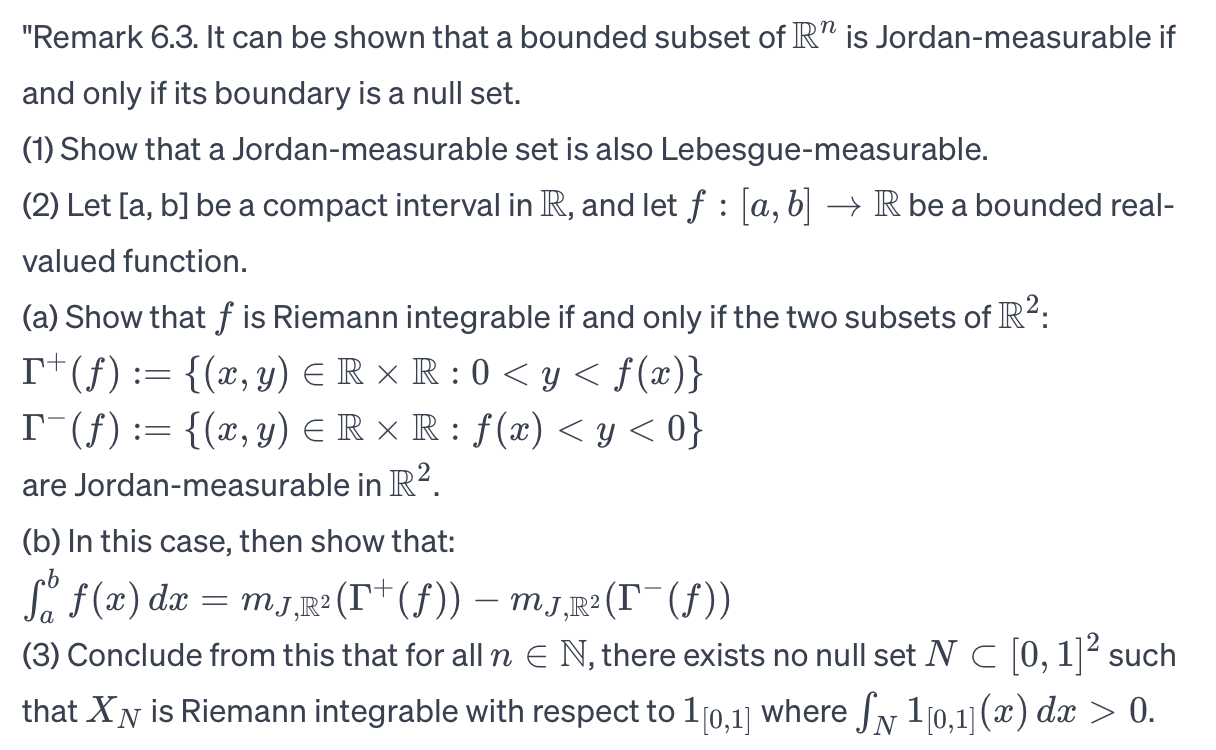 Solved "Remark 6.3. ﻿It can be shown that a bounded subset | Chegg.com