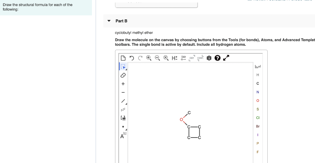 Solved Draw the structural formula for each of the | Chegg.com
