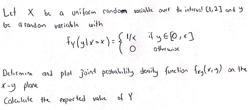 Solved Let X be a uniform random variable over the interval | Chegg.com