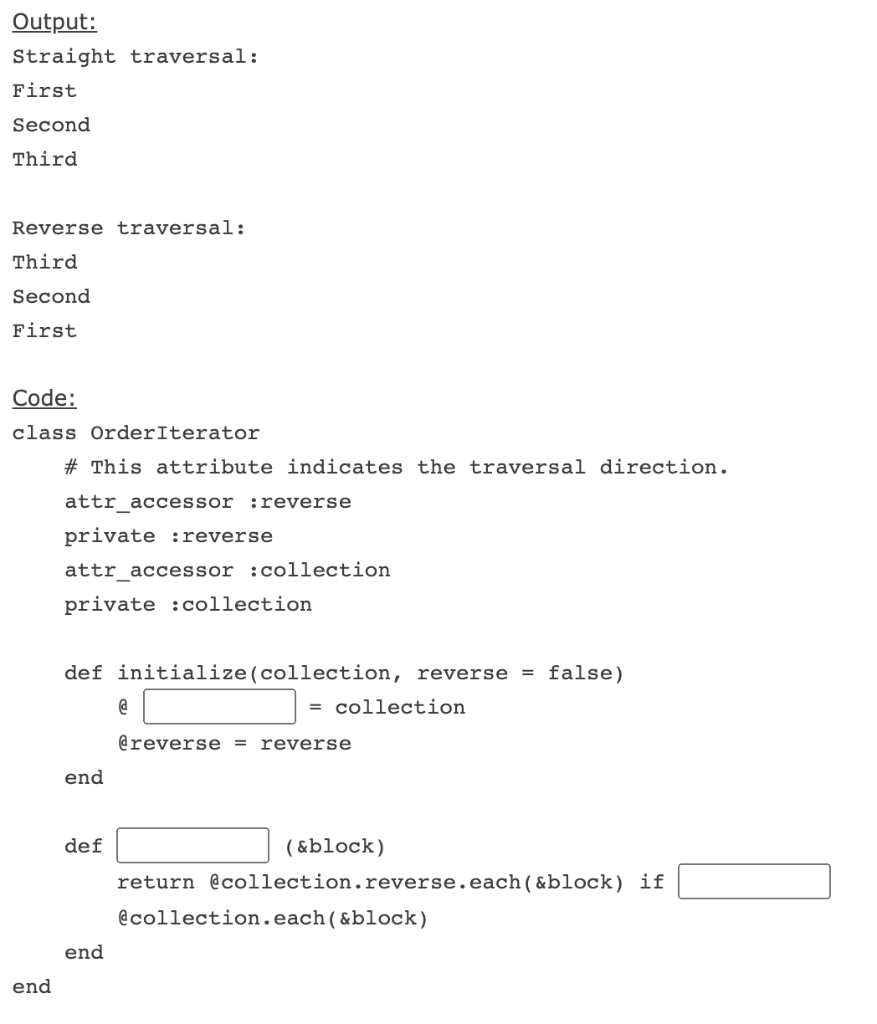 Solved Output: Straight traversal: First Second Third | Chegg.com