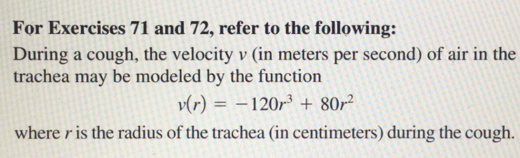 Solved For Exercises 71 and 72, refer to the following: | Chegg.com