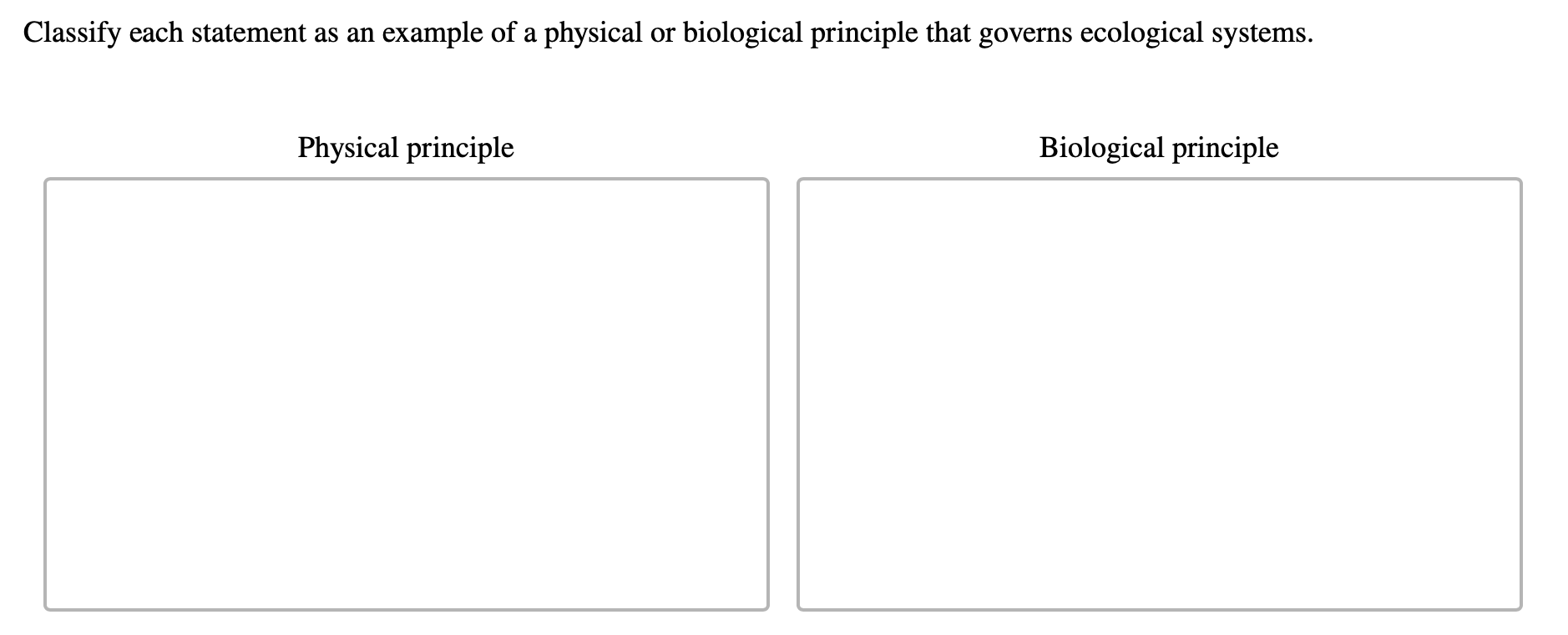 Solved Classify each statement as an example of a physical | Chegg.com