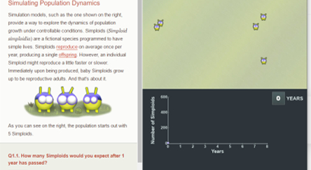 Solved How many simploids would you expect after 1 ﻿year has | Chegg.com