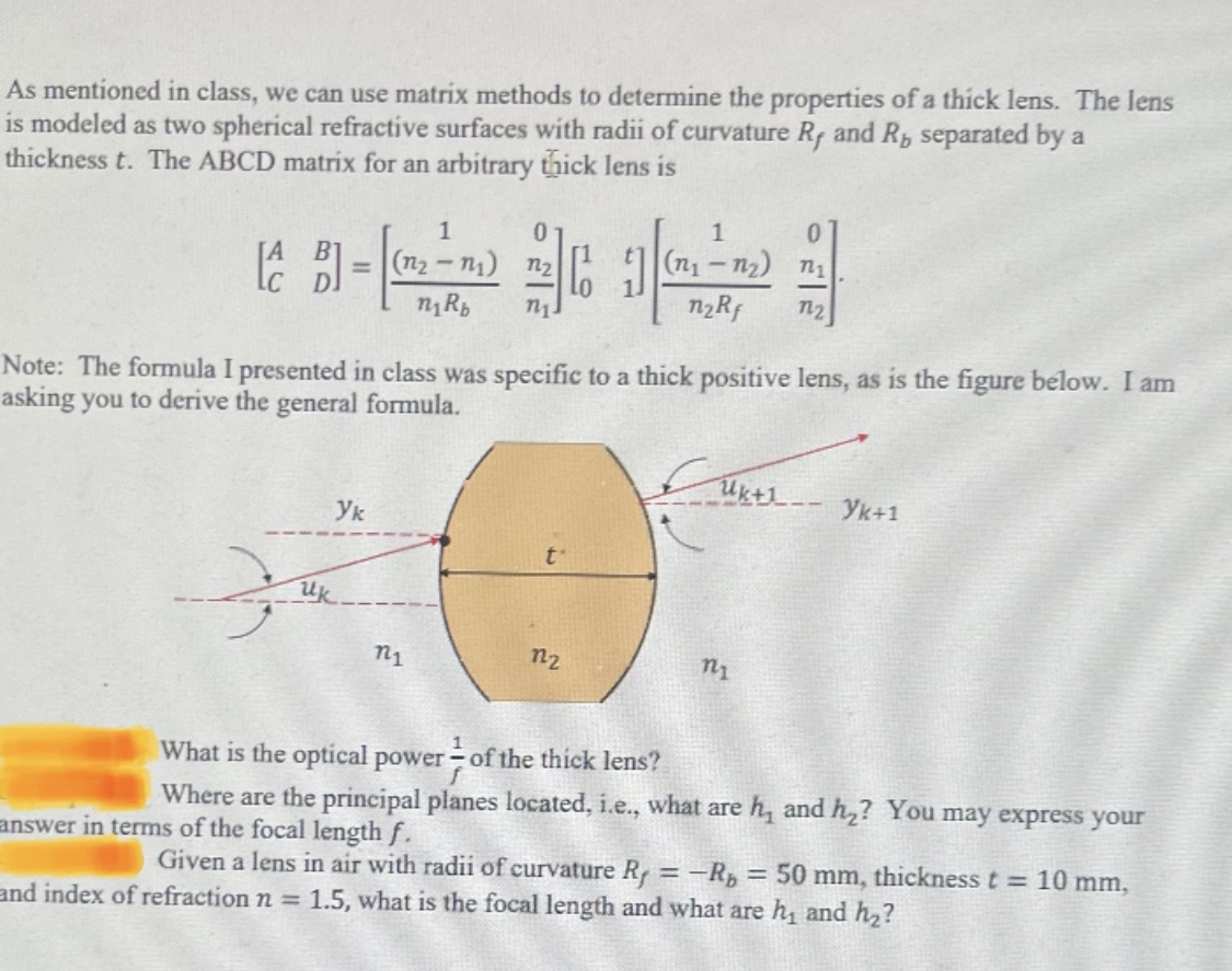Solved As mentioned in class, we can use matrix methods to | Chegg.com
