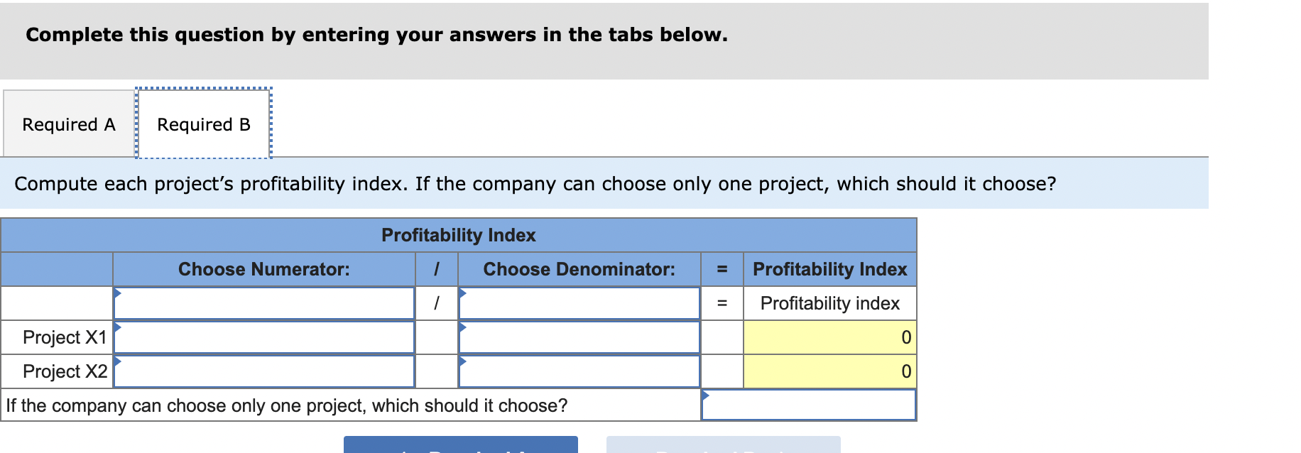 Solved Exercise 11-11 Net present value, profitability index | Chegg.com