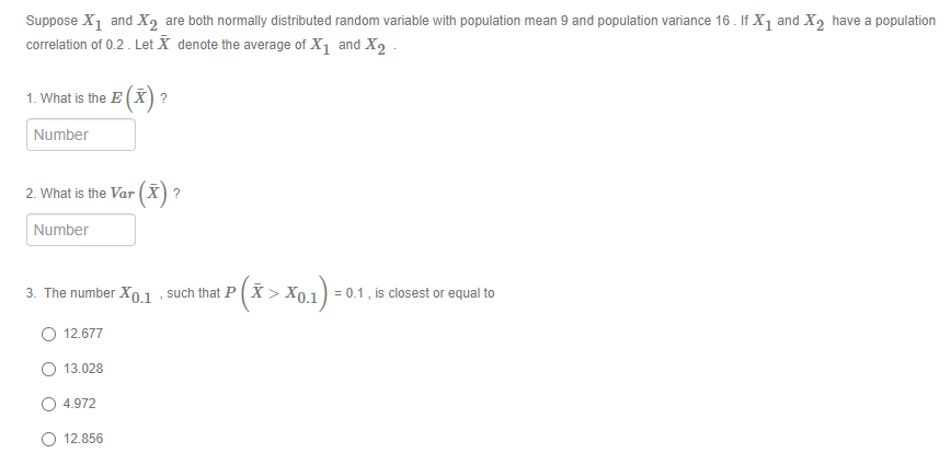 Solved Suppose X1 and X2 are both normally distributed | Chegg.com