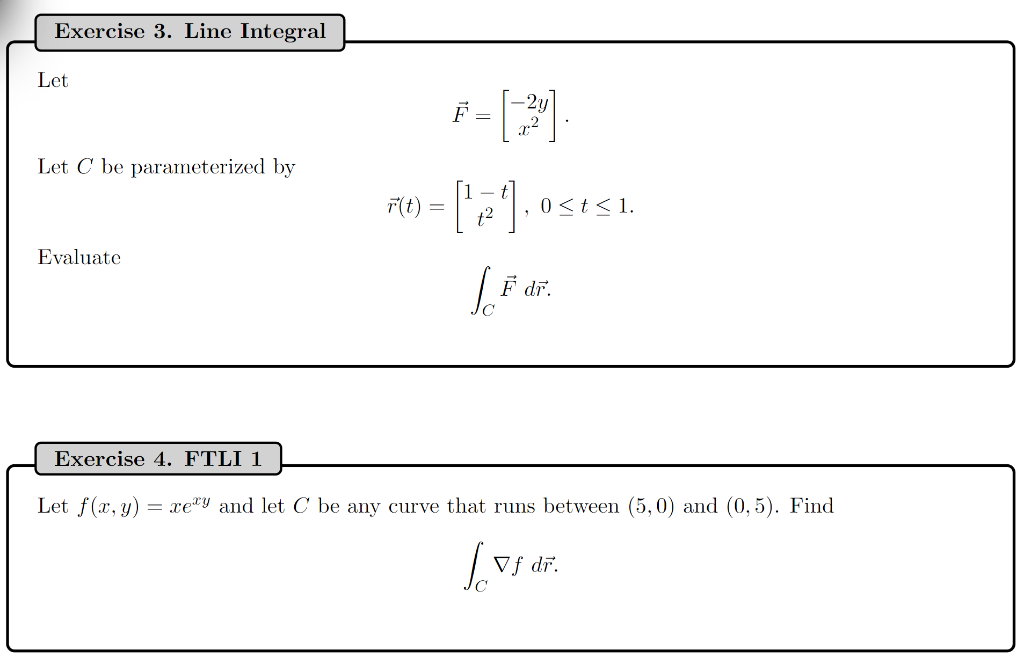 Solved Let F=[−2yx2]. Let C be parameterized by | Chegg.com