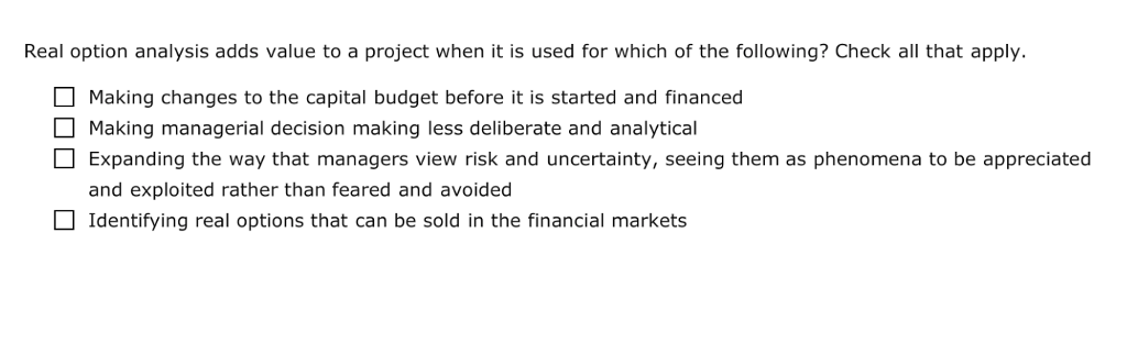 Solved Projects are also often embedded with different | Chegg.com