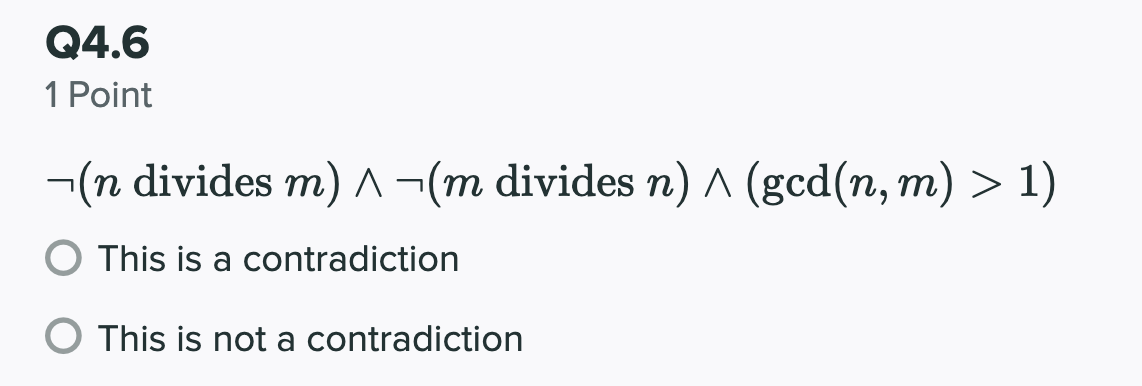 Solved Q4 6 Points For each subquestion below, indicate | Chegg.com