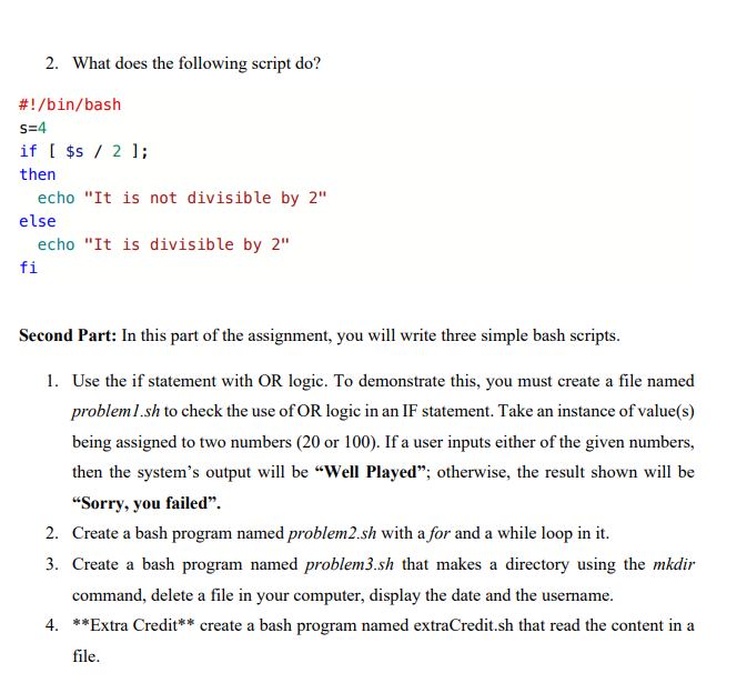 Solved First Part: Copy and paste the text into a file, add | Chegg.com